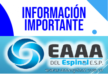 Comunicado Oficial – EAAA de El Espinal E.S.P